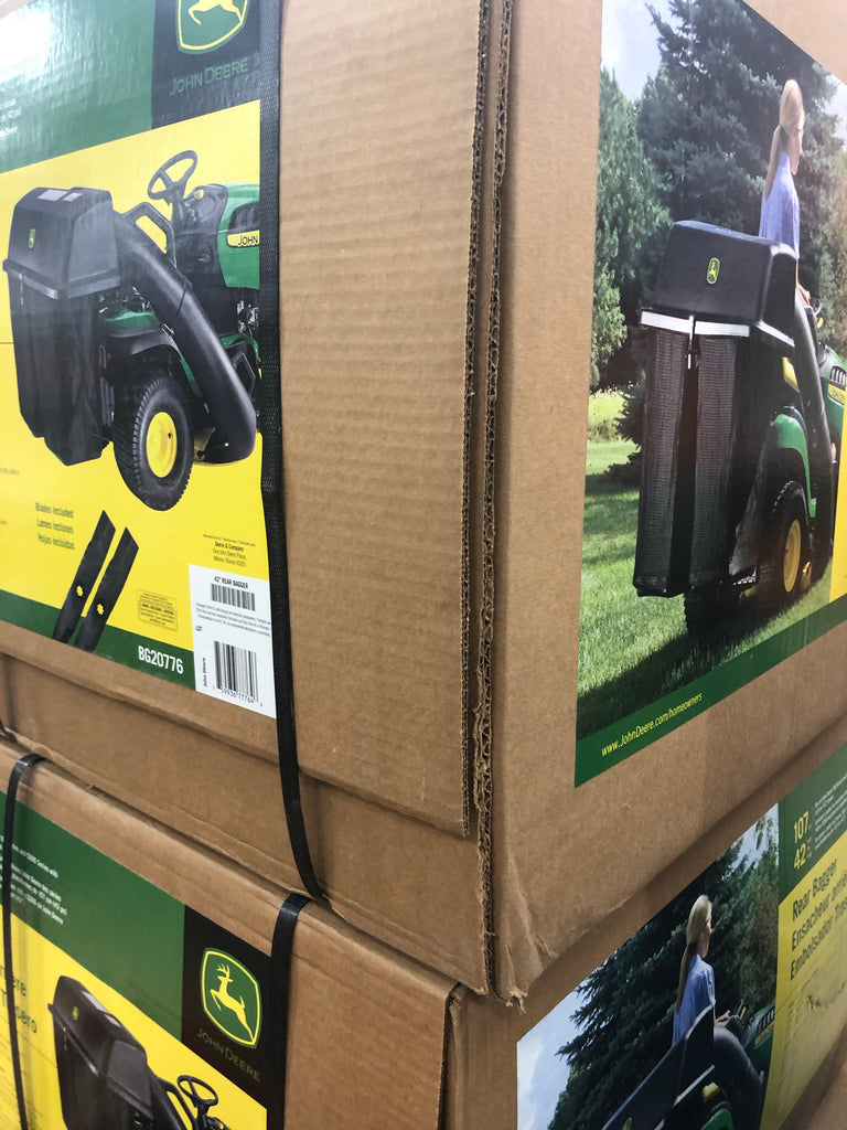 John Deere 42 in. Twin Bagger for 100 Series Tractors – Yourneedsathome